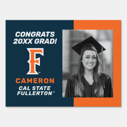 Cal State Fullerton Graduate Sign | Zazzle