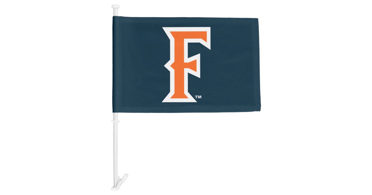 Cal State Fullerton Logo Car Flag | Zazzle