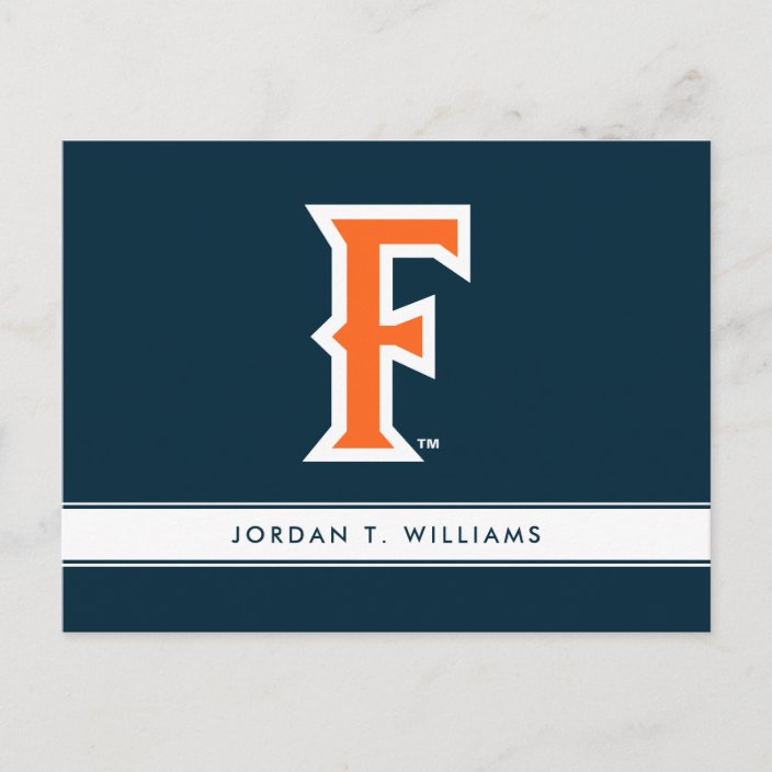 Cal State Fullerton Logo Invitation Postcard | Zazzle.com