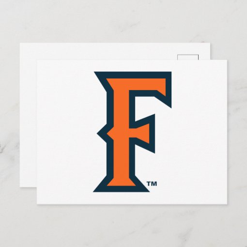 Cal State Fullerton Logo Postcard | Zazzle