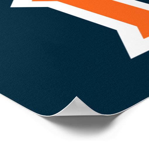 Cal State Fullerton Logo Poster | Zazzle