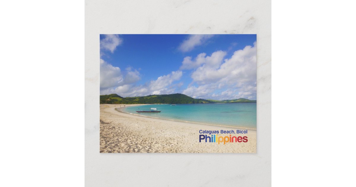 Calaguas Beach Bicol Philippines Postcard | Zazzle