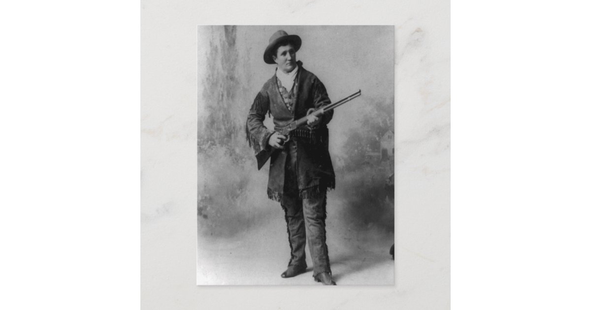Calamity Jane Portrait Postcard | Zazzle