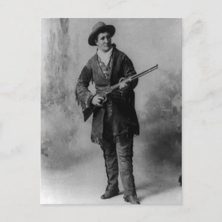 Calamity Jane Portrait Postcard | Zazzle