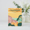 Calanques National Park France Vintage Postcard | Zazzle