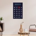 calculator poster | Zazzle