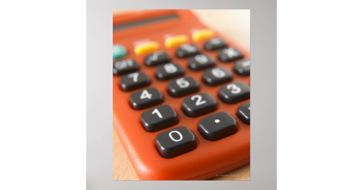 Calculator Poster | Zazzle