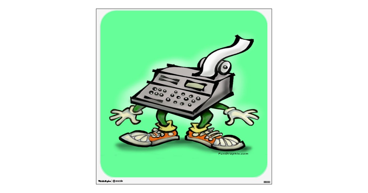 Calculator Wall Sticker | Zazzle