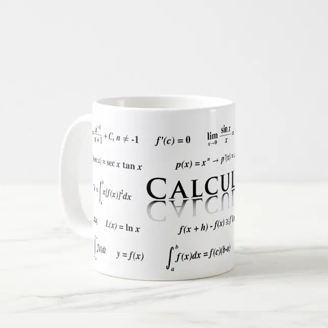 Calculus Equations Coffee Mug | Zazzle