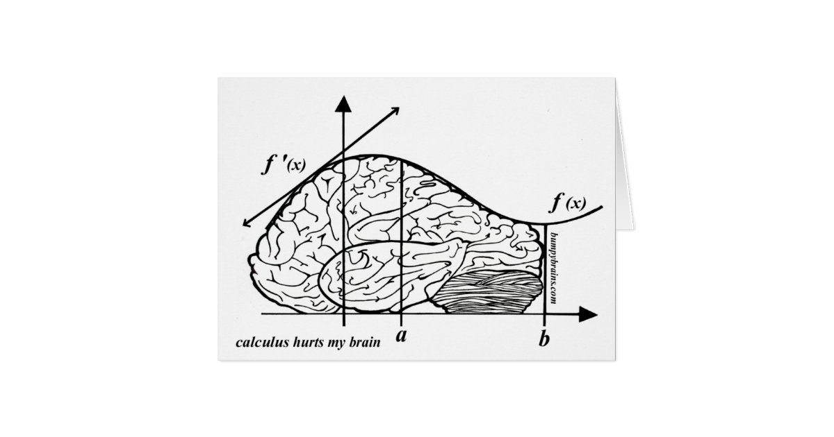 Calculus Hurts my Brain | Zazzle