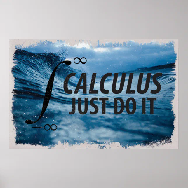 Calculus - Math Poster | Zazzle
