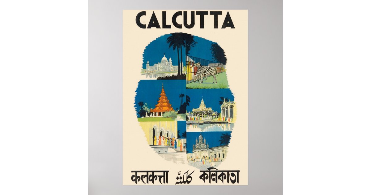 CALCUTTA POSTER | Zazzle