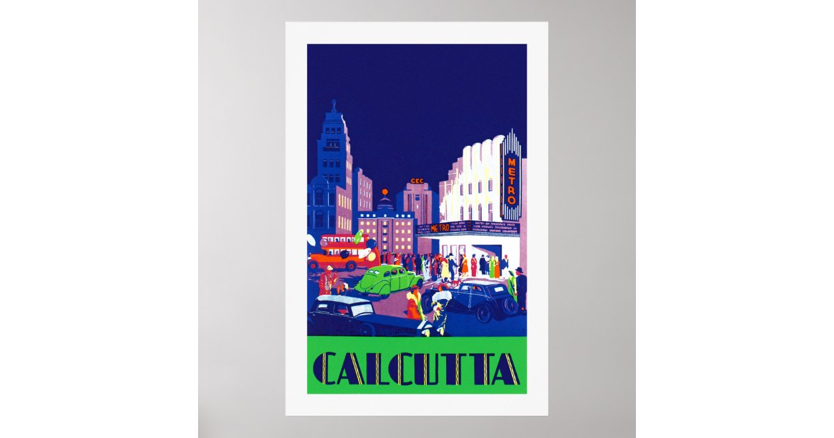 Calcutta Poster | Zazzle