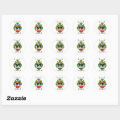 CALDWELL FAMILY CREST - CALDWELL COAT OF ARMS CLASSIC ROUND STICKER ...