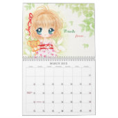 Calendar 2013 - Beautiful anime chibi girls | Zazzle