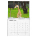 calendar giraffe | Zazzle