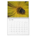 Calendar Honey and Bumble Bees | Zazzle