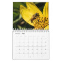 Calendar Honey and Bumble Bees | Zazzle