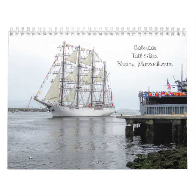 Calendar - Tall Ships Parade of Sails Boston | Zazzle