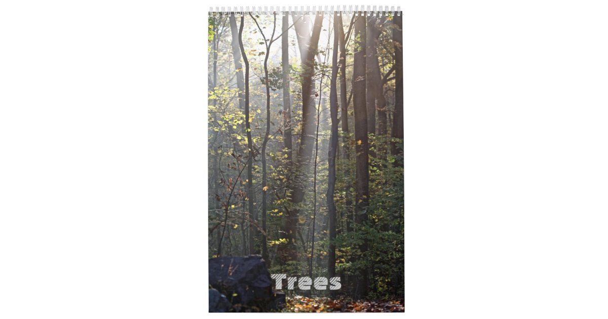 Calendar - Trees #1 | Zazzle