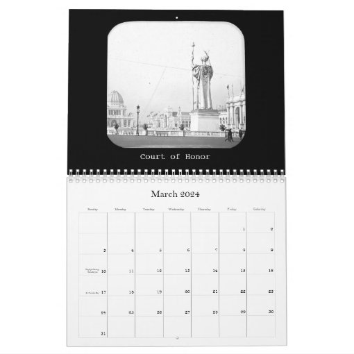 Calendar-World's Fair 1893 Calendar | Zazzle