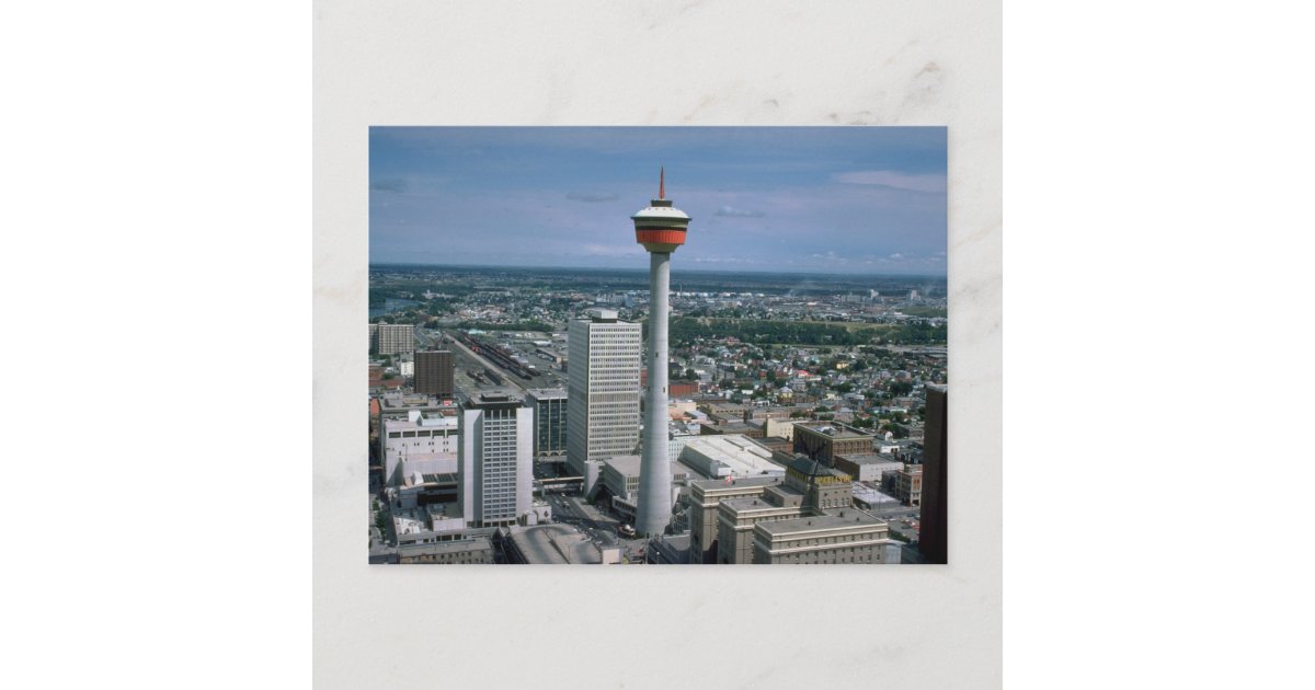 Calgary Tower, Alberta, Canada Postcard | Zazzle