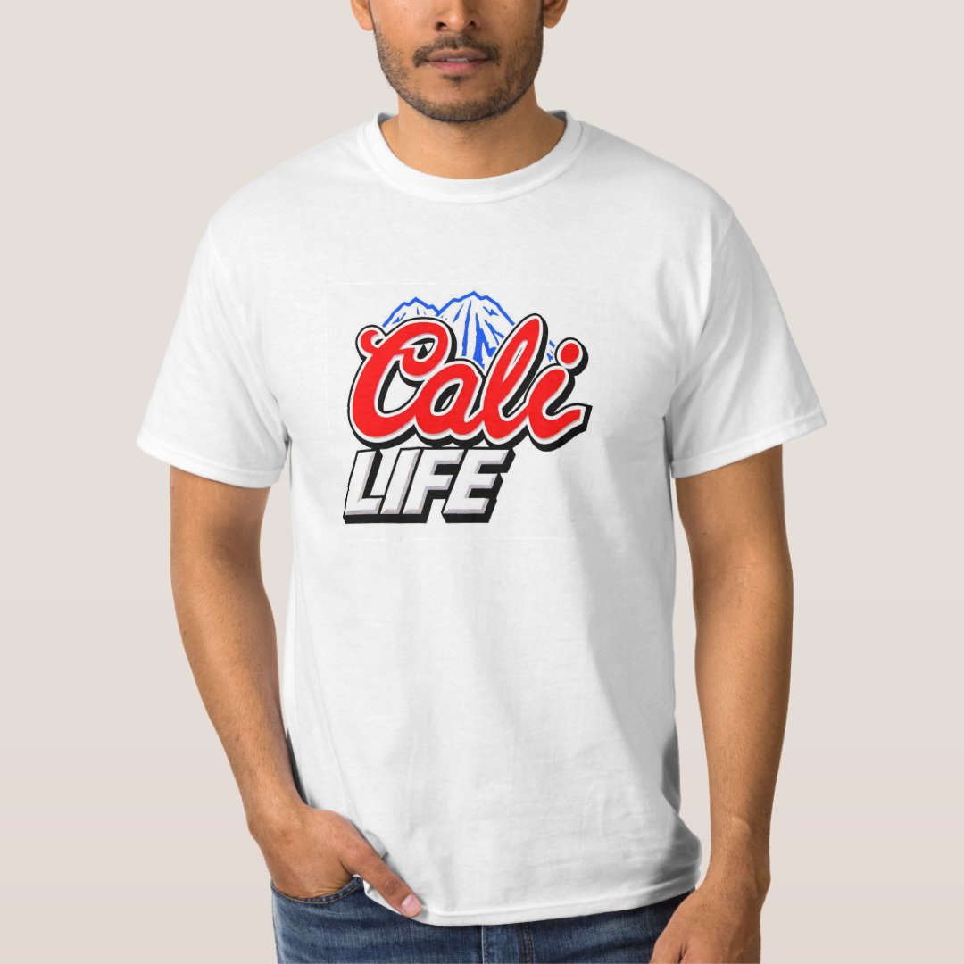 Cali Life California Grown T-Shirt | Zazzle