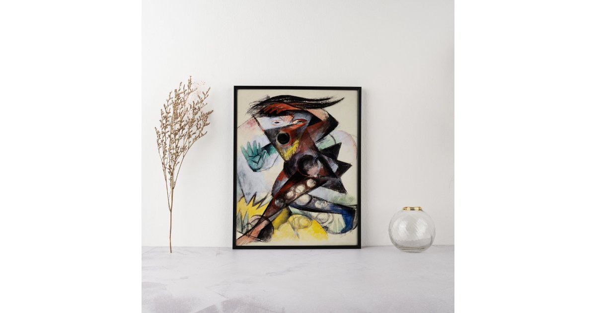 Caliban figurine for The Tempest by Franz Marc Poster | Zazzle