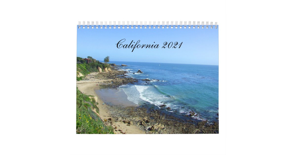 California 2021 Calendar | Zazzle