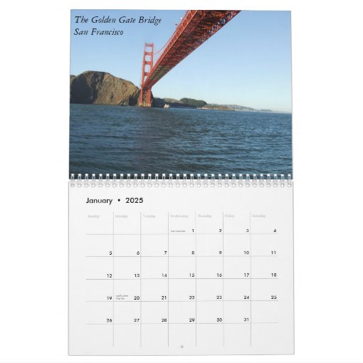 California 2021 Calendar | Zazzle