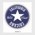 California all star Chicano Decal hard hat Sticker | Zazzle