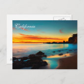 California Beach Scene Postcards | Zazzle