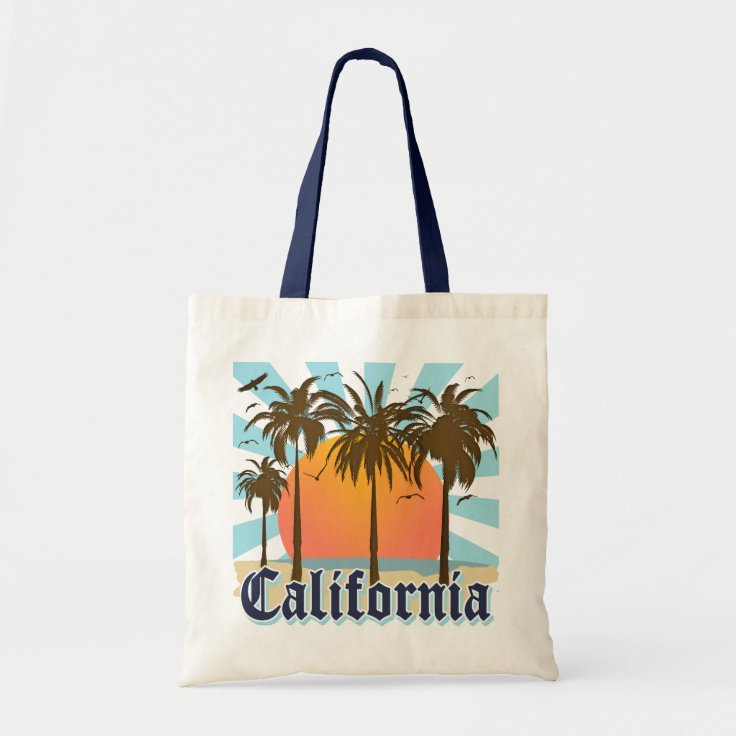 California Beaches Sunset Tote Bag | Zazzle