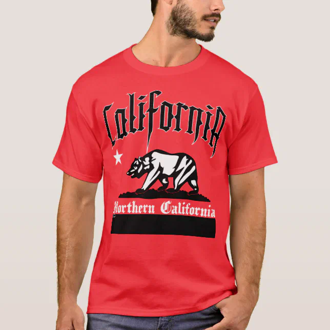 California Bear Nor Cal T Shirt | Zazzle