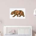 California Bear Poster | Zazzle