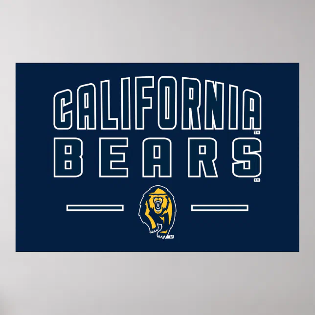 California Bears | Cal Berkeley 5 Poster | Zazzle