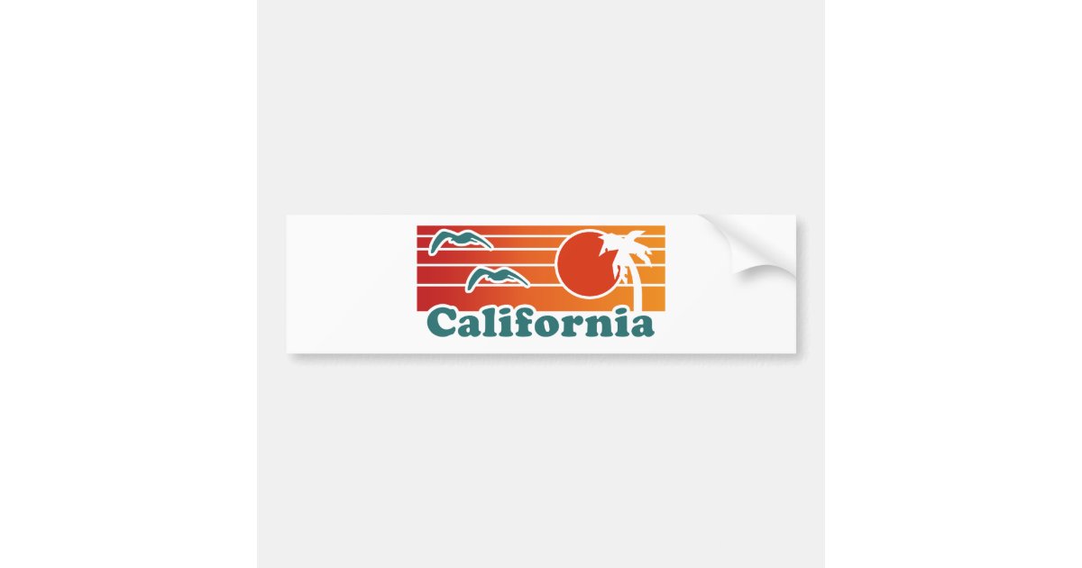 California Bumper Sticker | Zazzle