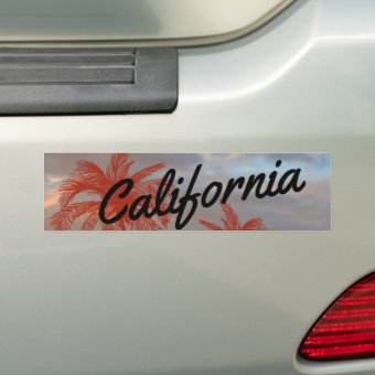 California Bumpersticker Bumper Sticker | Zazzle