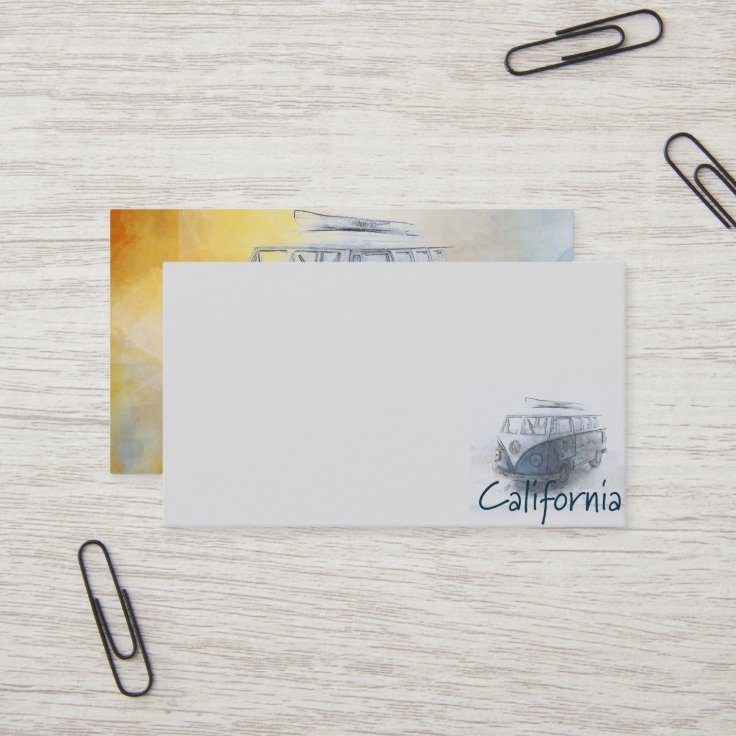California Business Card | Zazzle