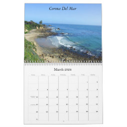 California Calendar, 2012 Travel Calendar CA | Zazzle