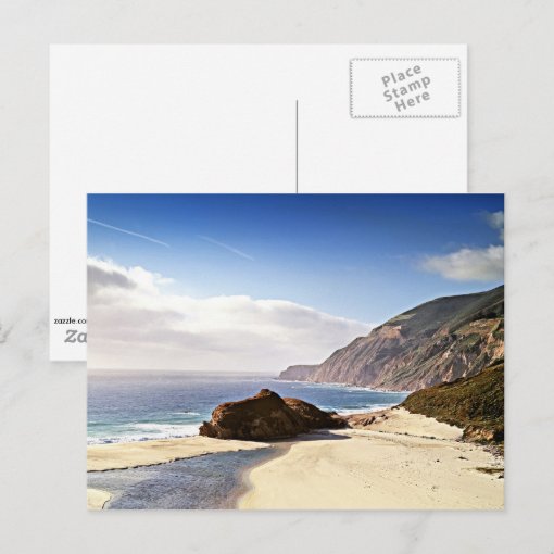 California Coastline, beautiful scenic photograph Postcard | Zazzle