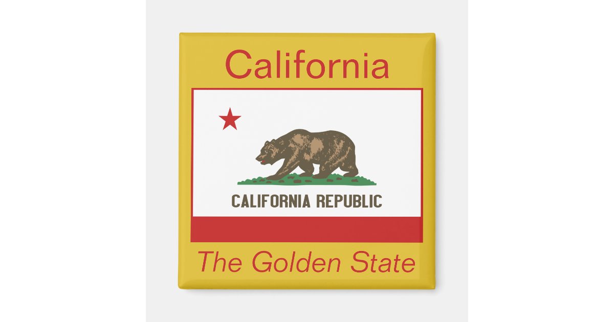California Flag Magnet | Zazzle