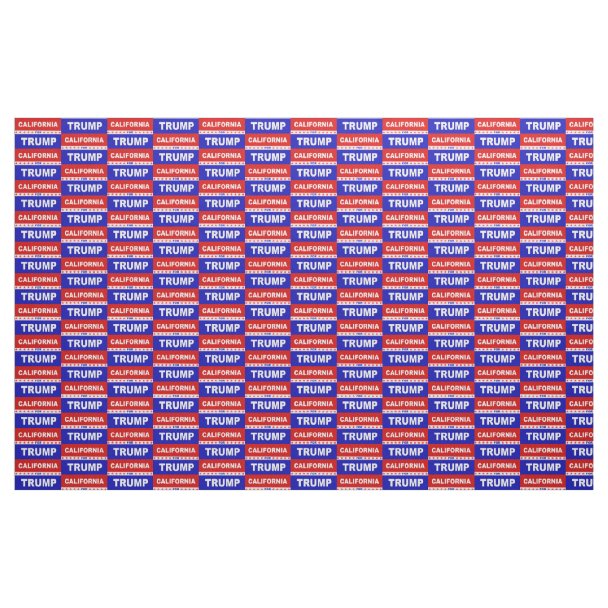 I Love Trump Fabric | Zazzle