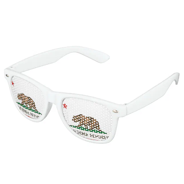 California Gay Pride Flag Retro Sunglasses Zazzle