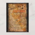 California Gold Rush Poster Postcard | Zazzle
