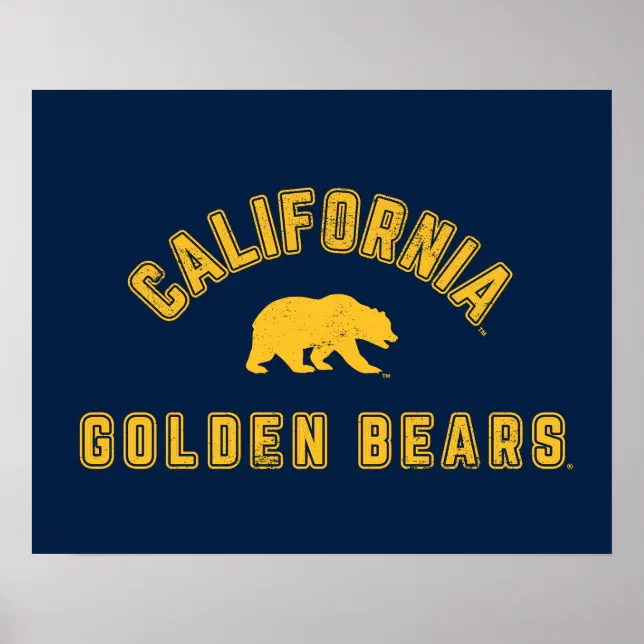 California Golden Bears Poster | Zazzle
