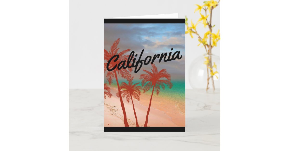 California Greeting Card | Zazzle
