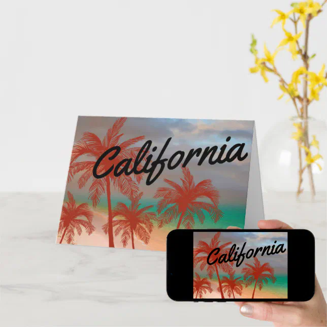 California Greeting Card | Zazzle