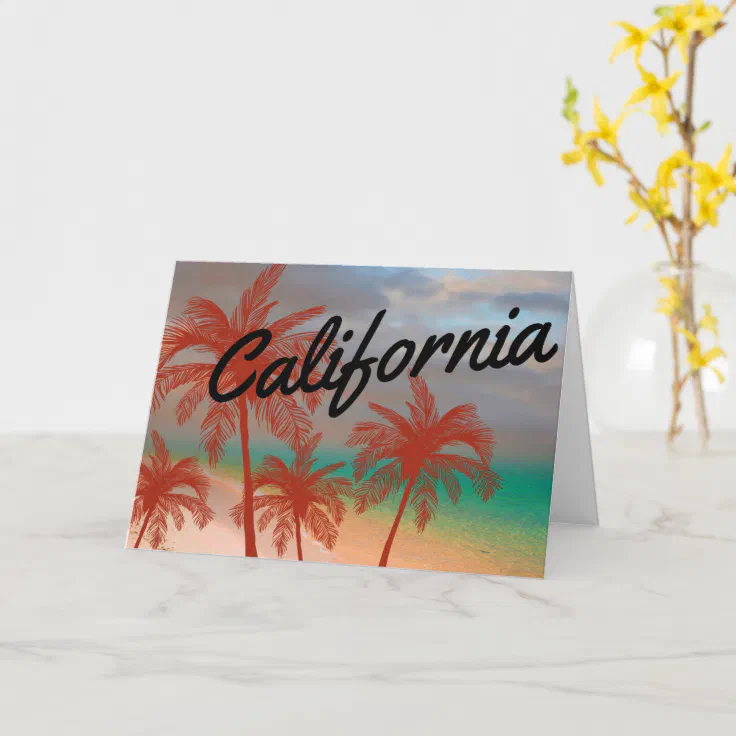 California Greeting Card | Zazzle