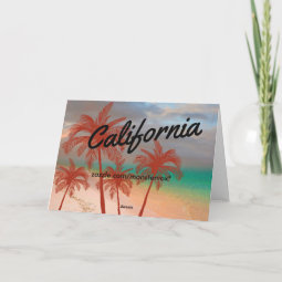 California Greeting Card | Zazzle